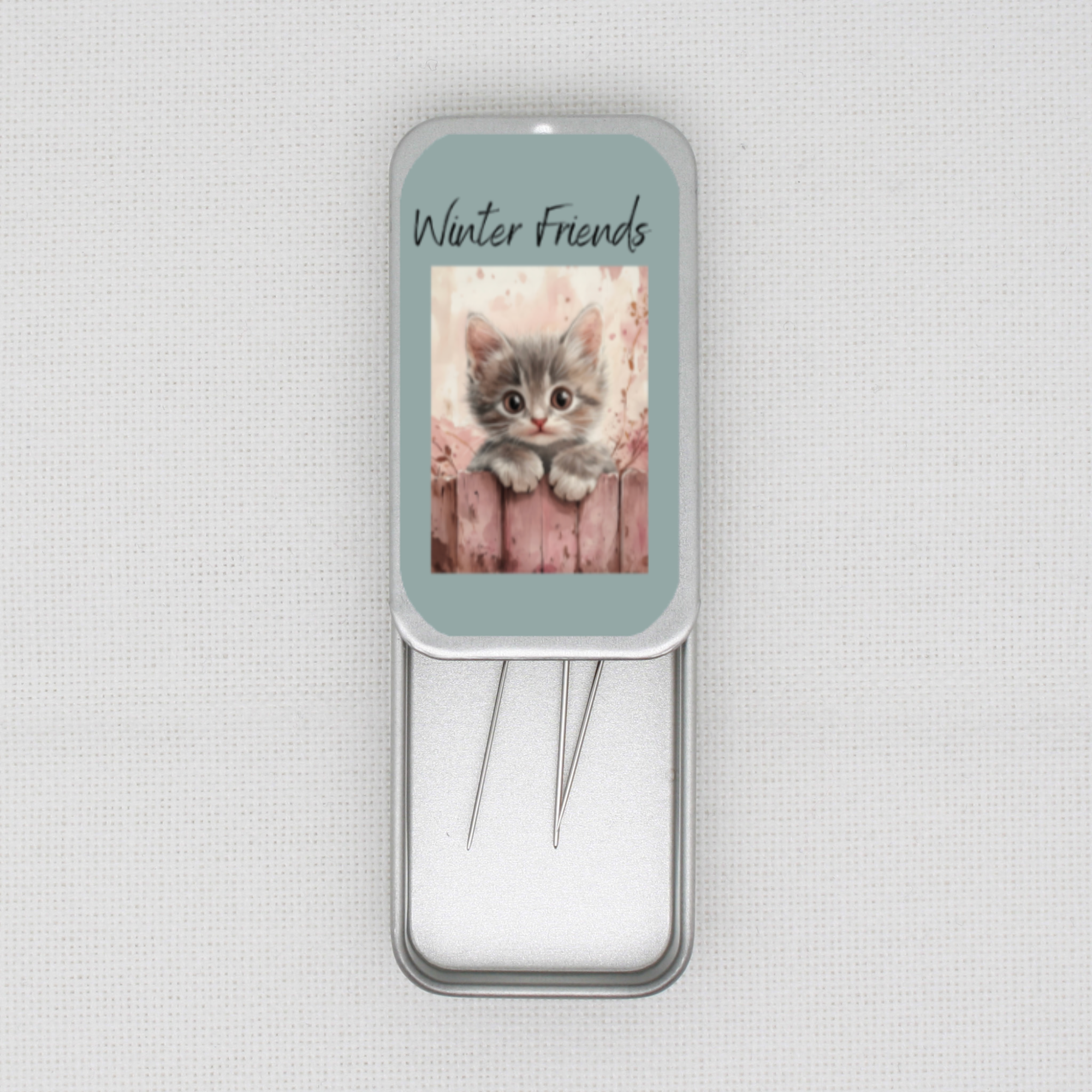 Winter Friends Needle Tin – Sweet Autumn Stitch LLC